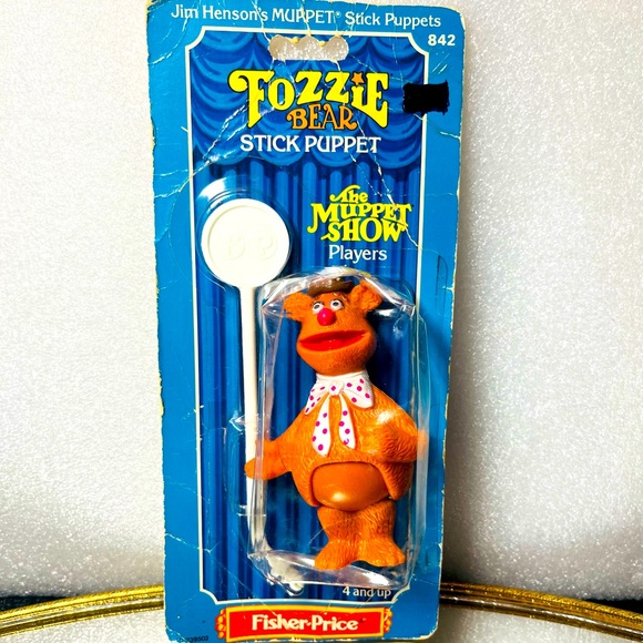Toys | 1979 Fisher Price Jim Hensons Fozzie Bear Stick Puppet | Poshmark